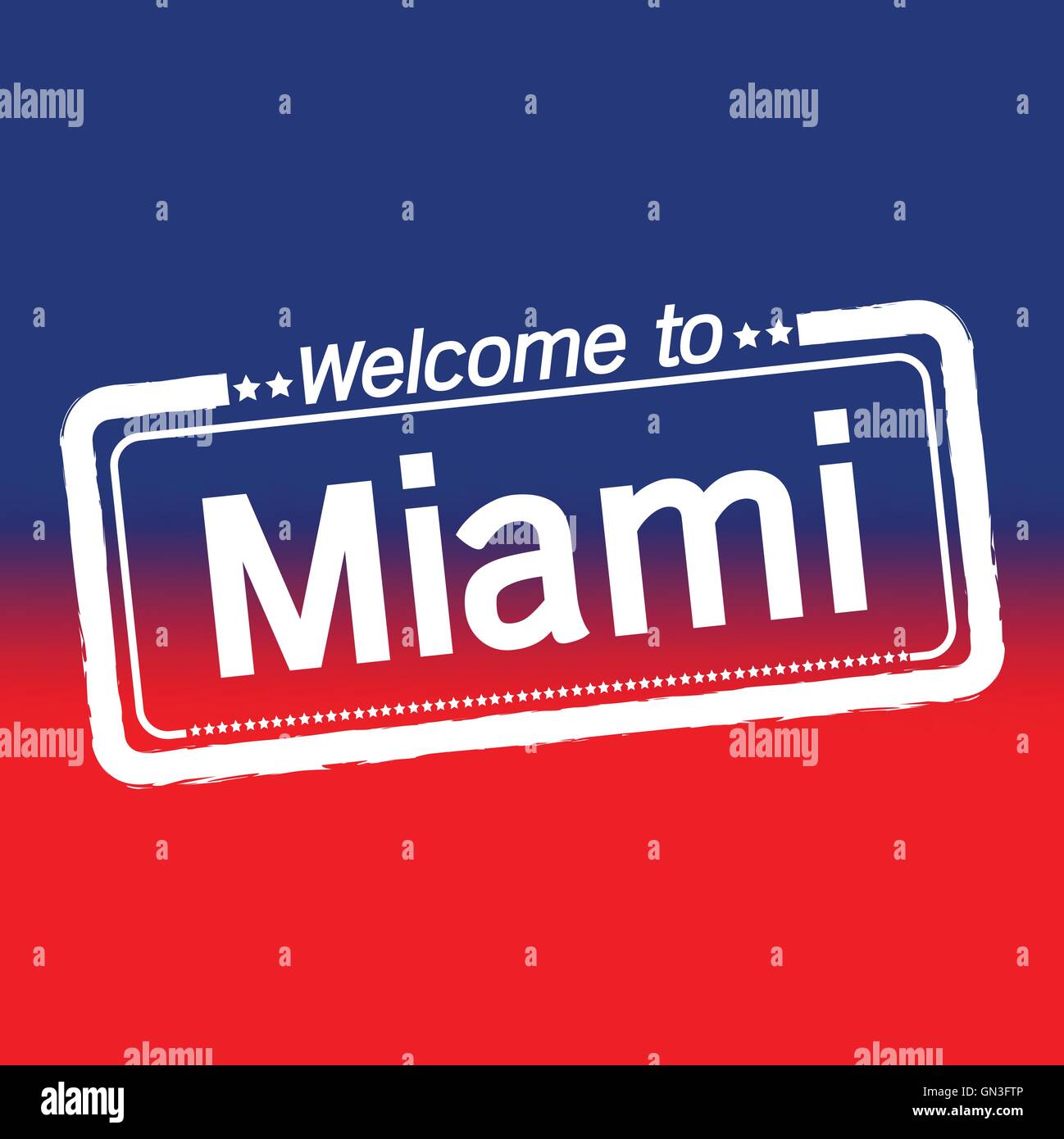 Miami nation Stock Vector Images - Alamy