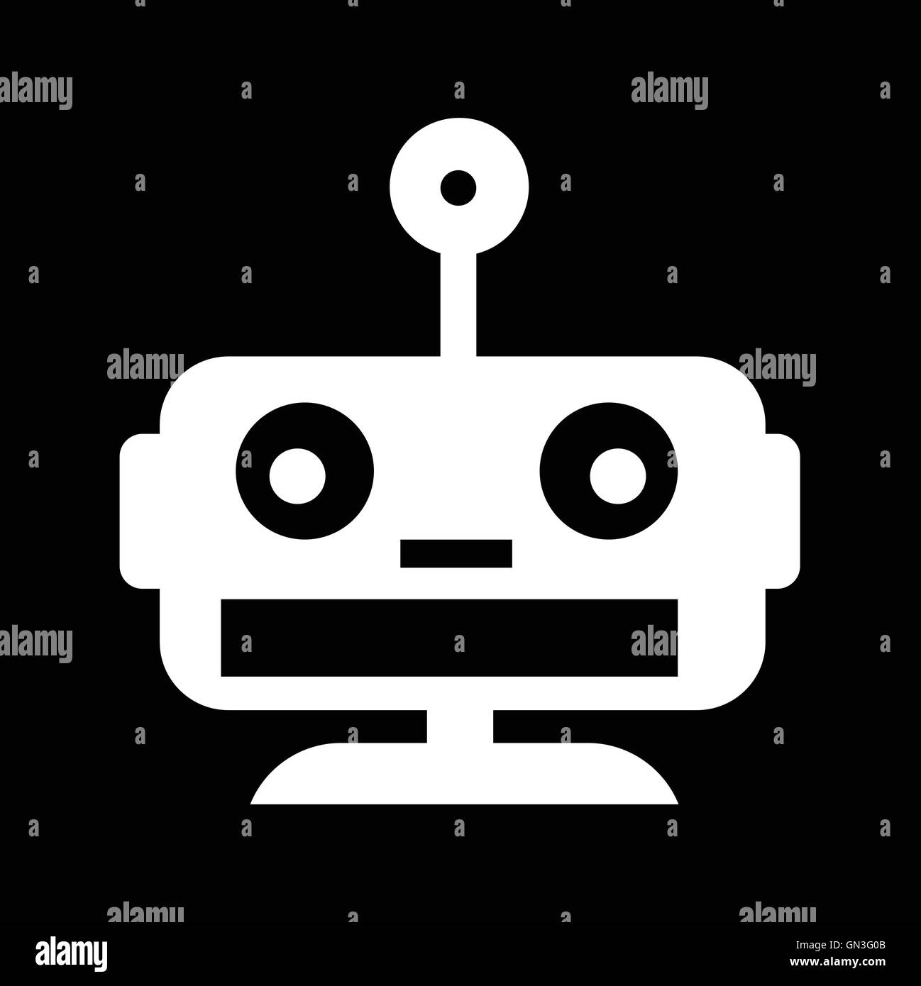 Robot emotion icon illustration design Stock Vector Image & Art - Alamy
