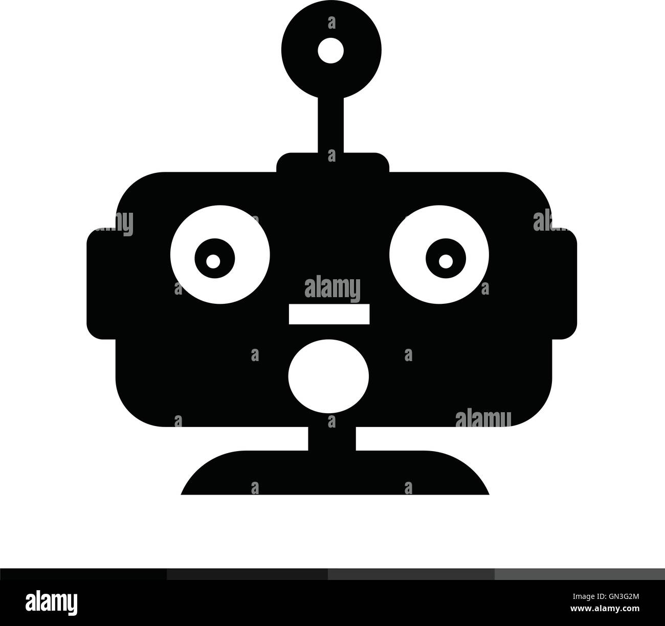 Robot emotion icon illustration design Stock Vector Image & Art - Alamy