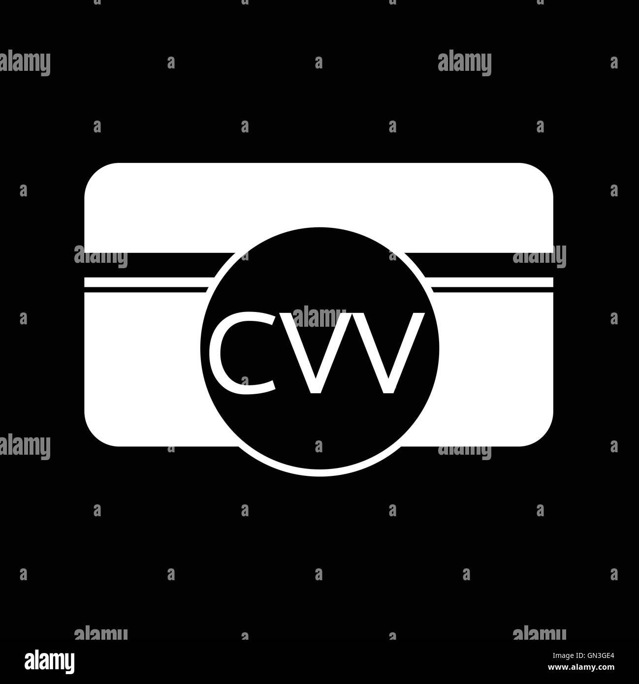 Card Verification Value CVV icon illustration design Stock Vector Image ...