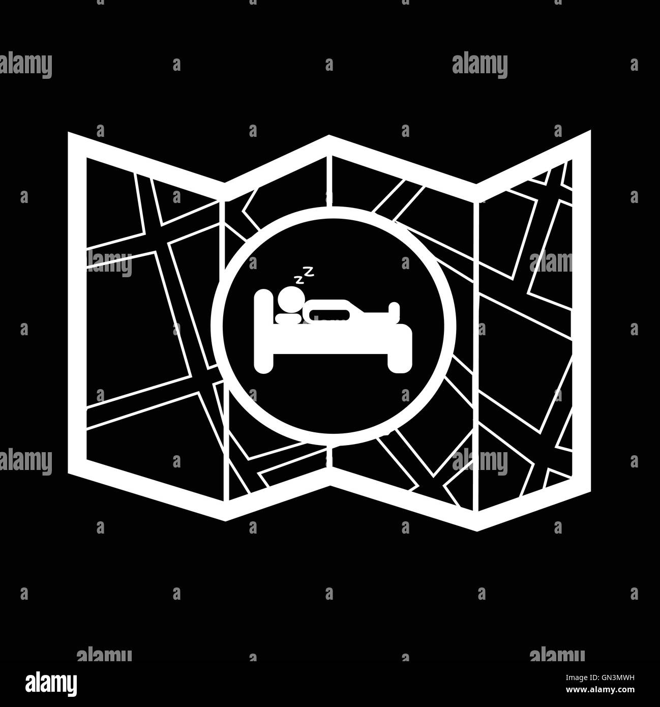 Map icon illustration design Stock Vector Image & Art - Alamy