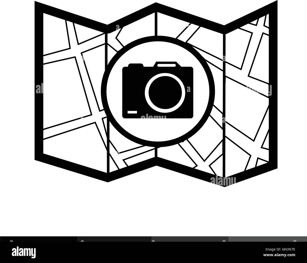 Map icon illustration design Stock Vector Image & Art - Alamy