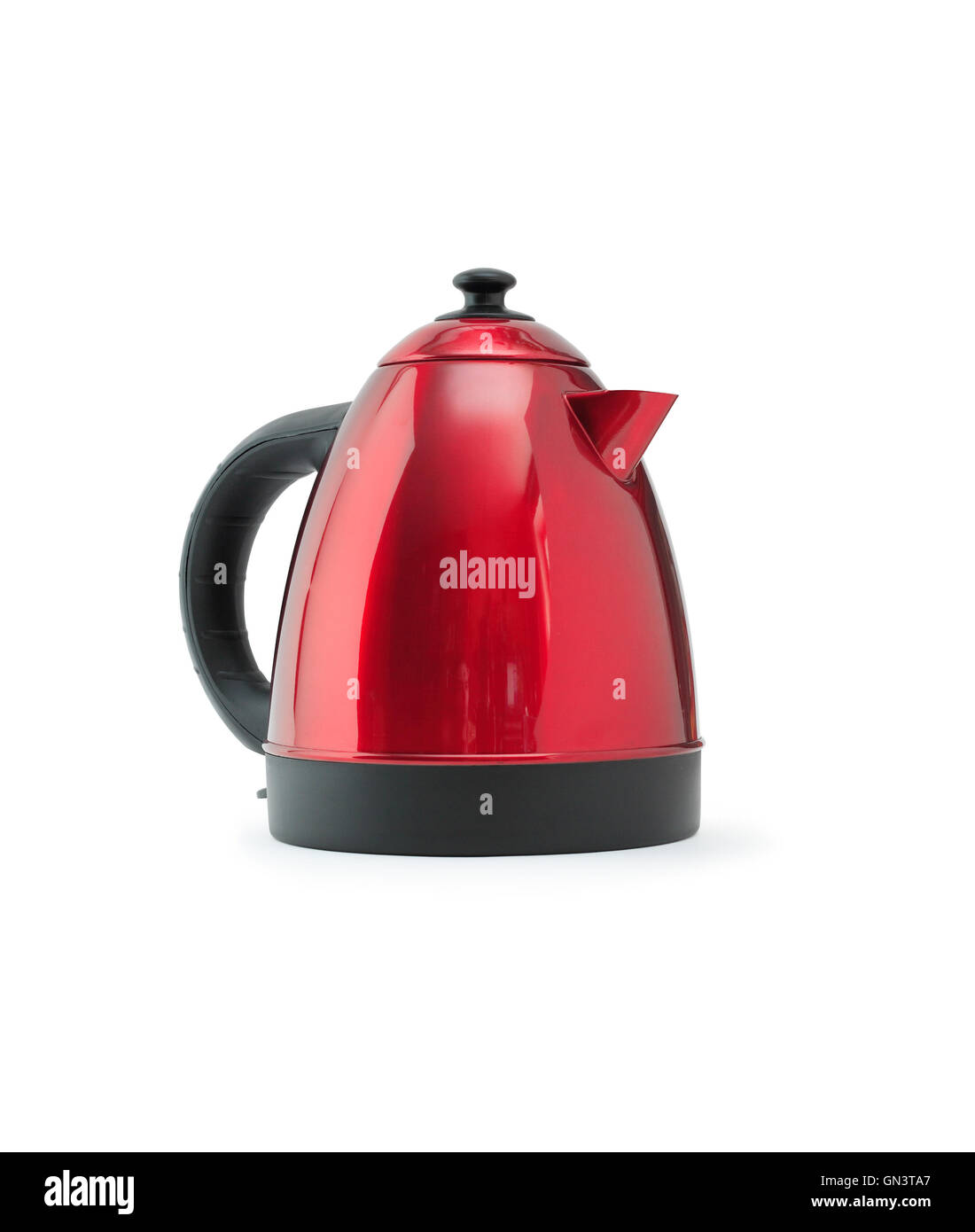 Red Electric Kettle Stock Photo - Alamy
