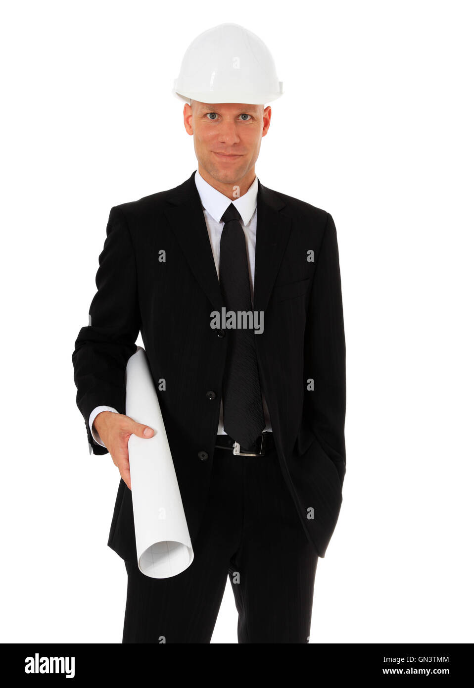 Portrait of an architect Stock Photo - Alamy