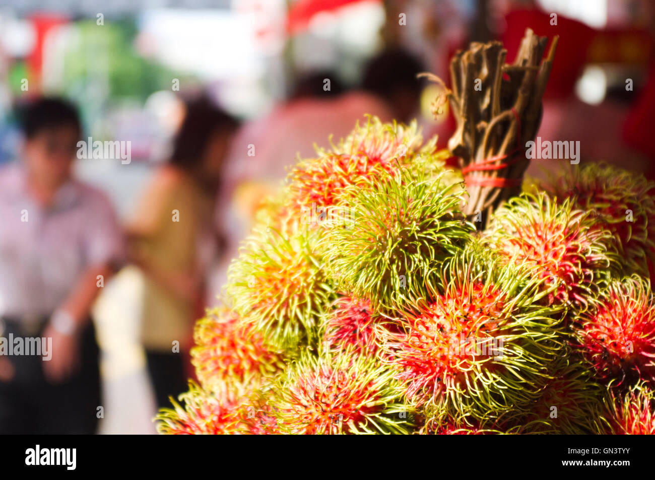 Close up of rambutan hi-res stock photography and images - Alamy