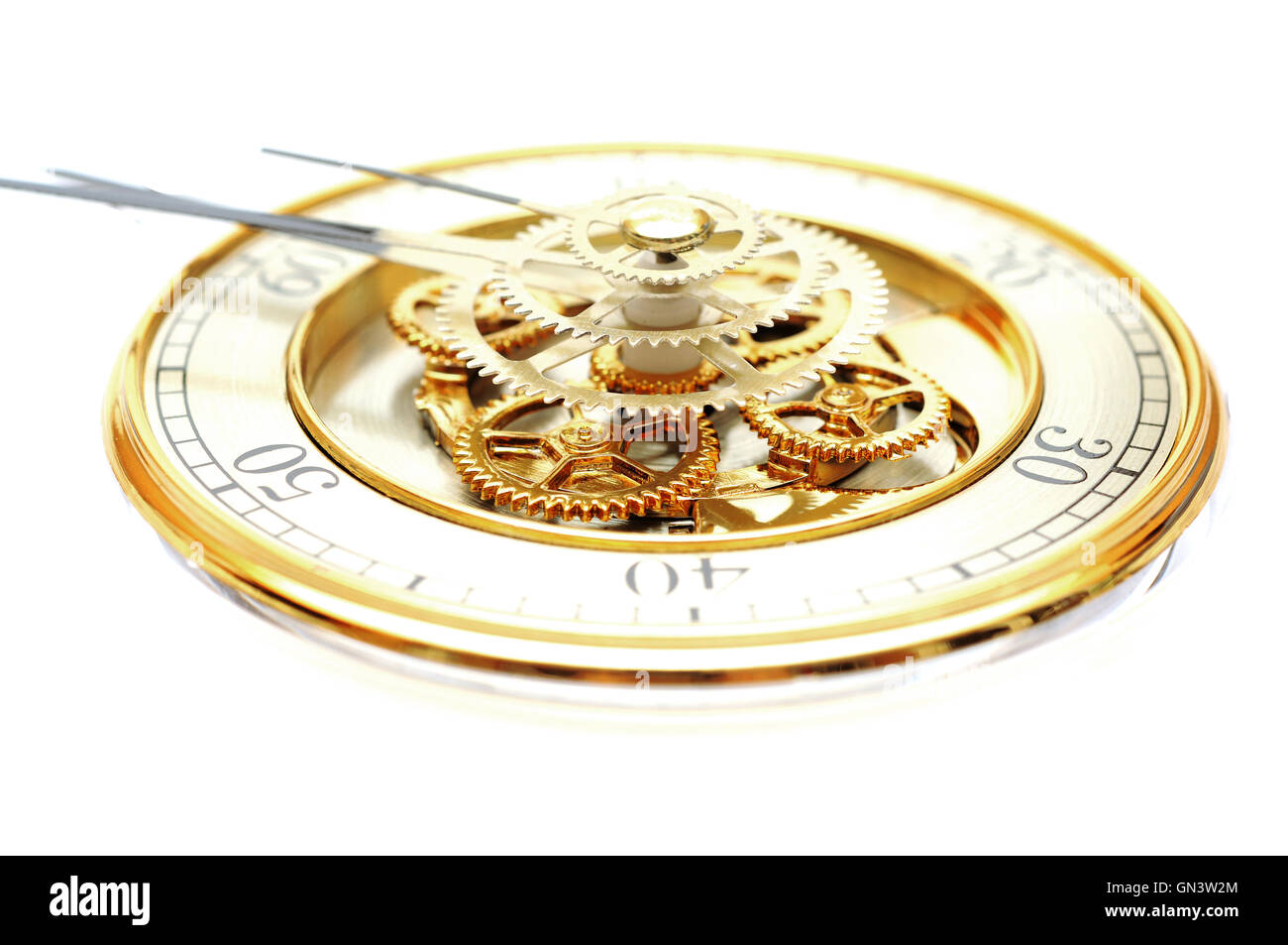 Beautiful clock face Cut Out Stock Images & Pictures - Alamy