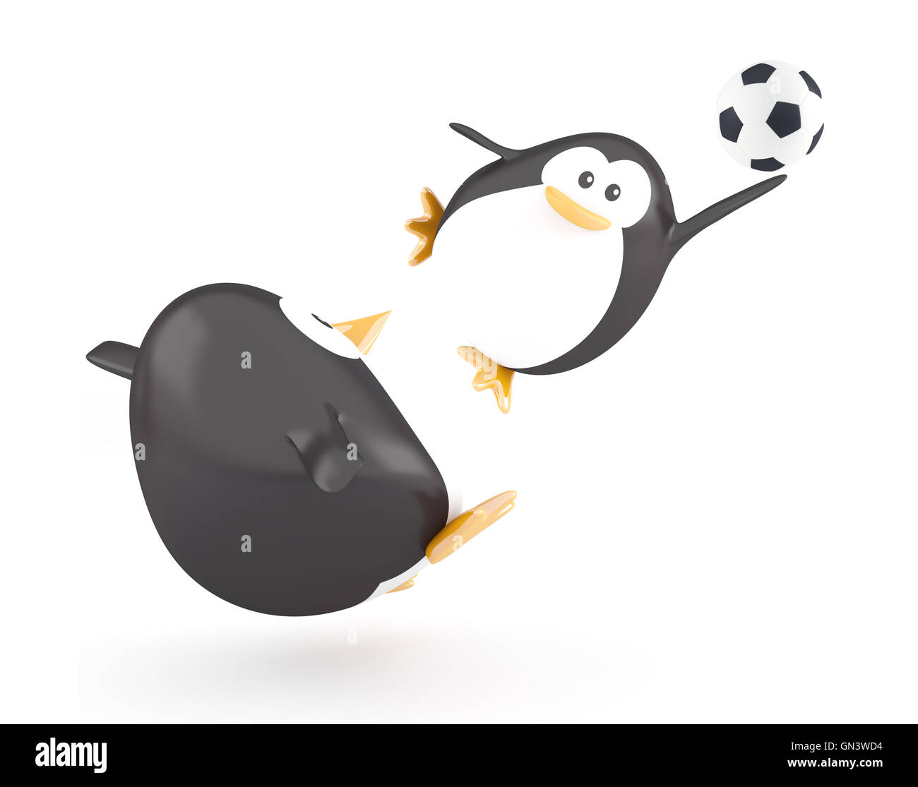 Soccer penguin hi-res stock photography and images - Alamy