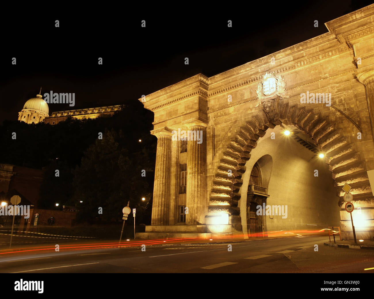 Budapest castle tunnel entrance hi-res stock photography and images - Alamy