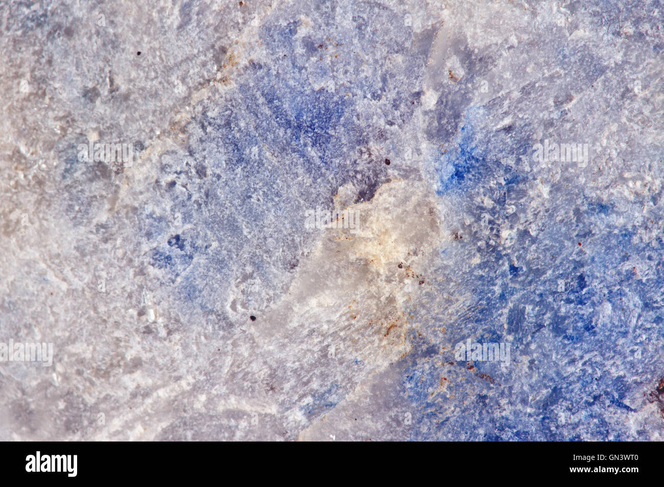 Stone structure. Lazurite mineral. Macro. Beautiful fantastic ...