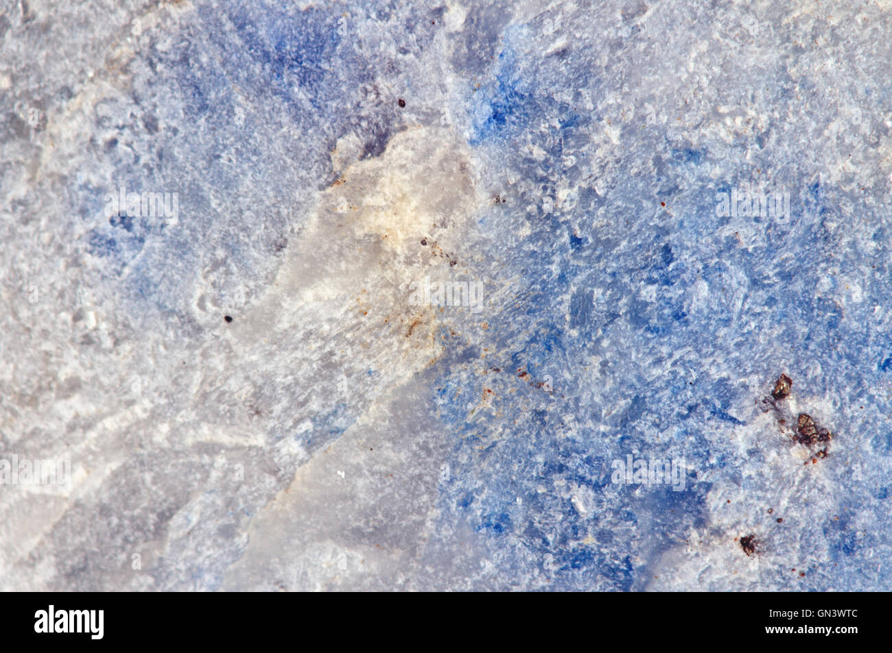 Stone structure. Lazurite mineral. Macro. Beautiful fantastic ...