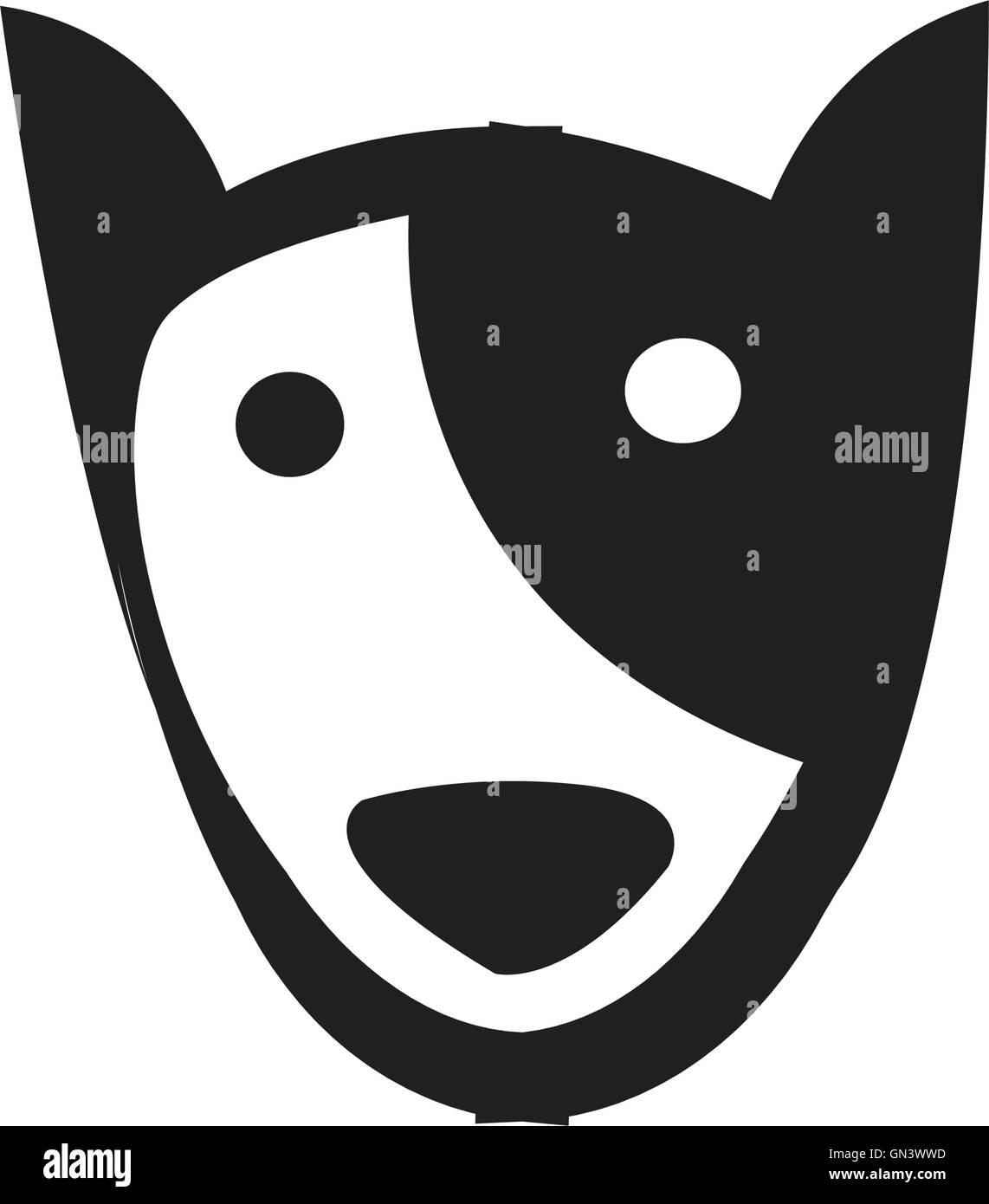 dog icon vector Stock Vector Image & Art - Alamy