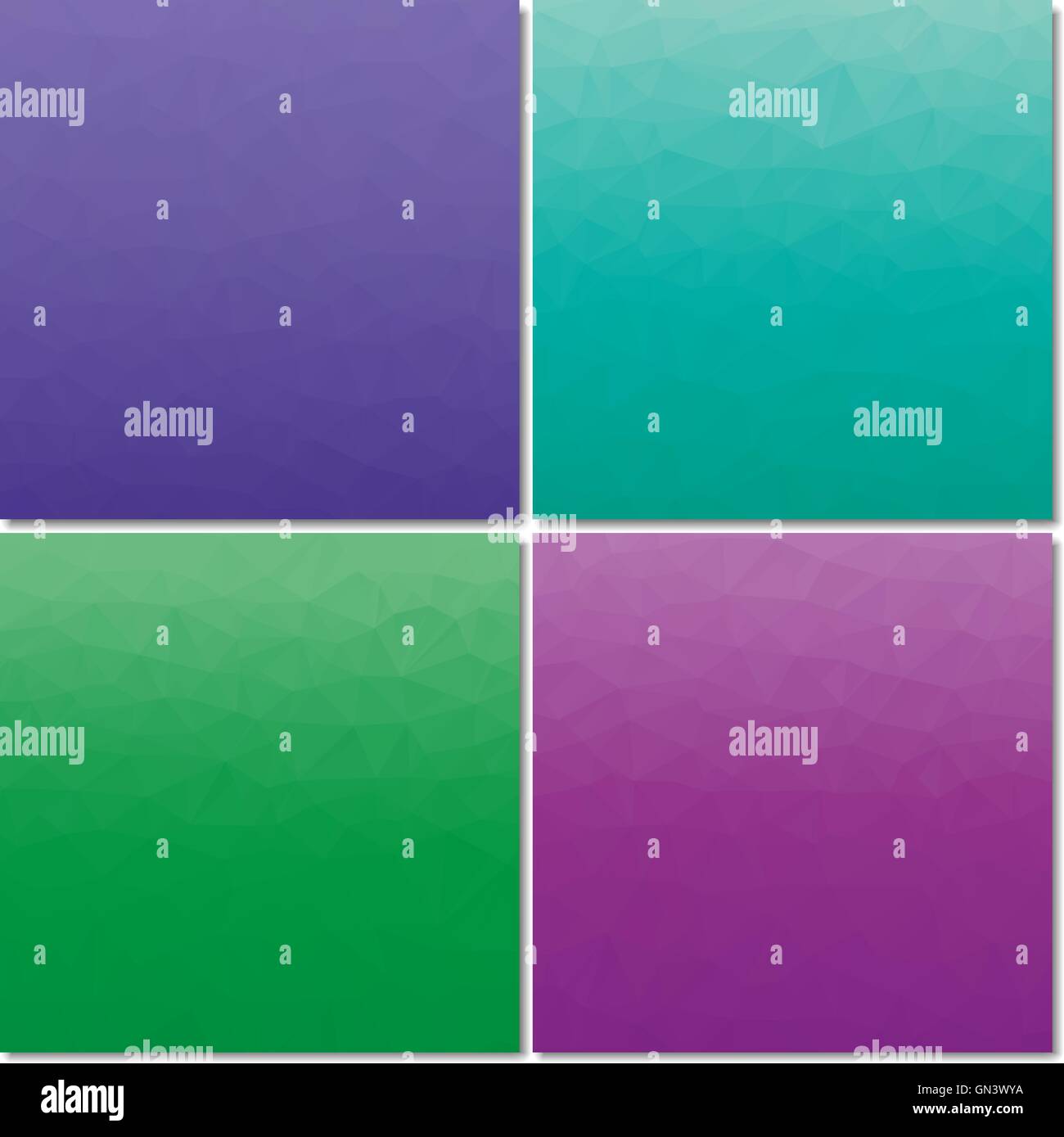Low poly backgrounds set Stock Vector Images - Alamy