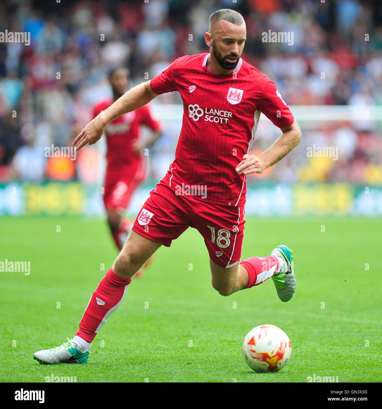 Bristol City's Aaron Wilbraham during the Sky Bet Championship match at ...