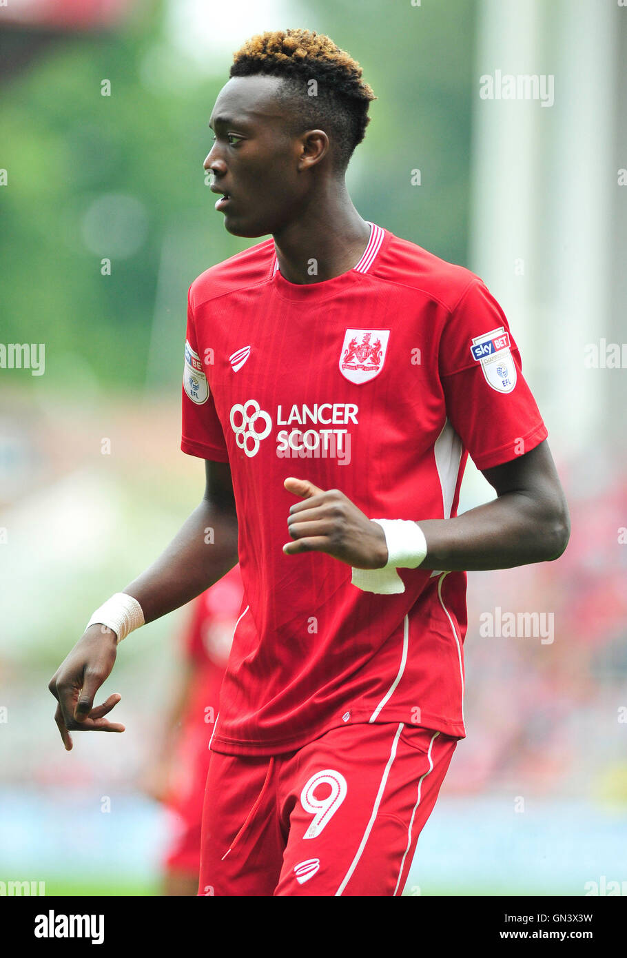 Bristol City's Tammy Abraham during the Sky Bet Championship match at ...