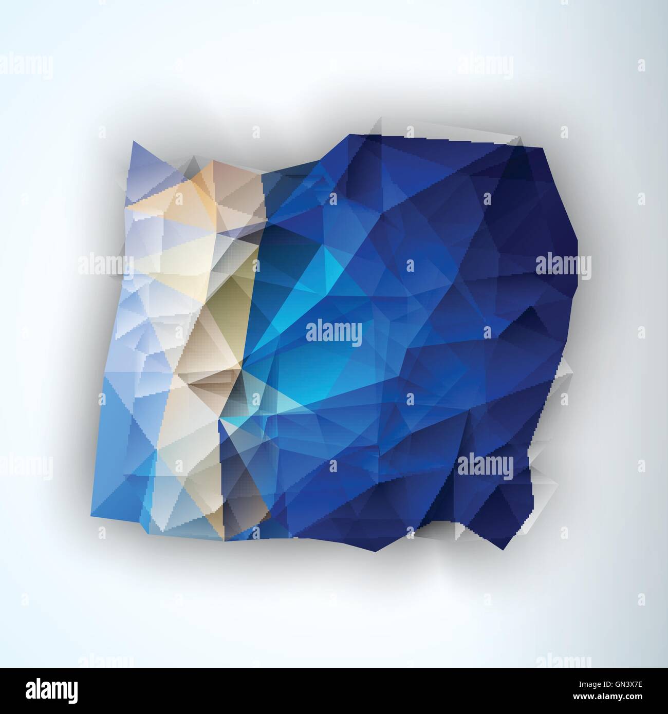 Geometric Triangular Abstract Modern Vector Background Stock Vector ...