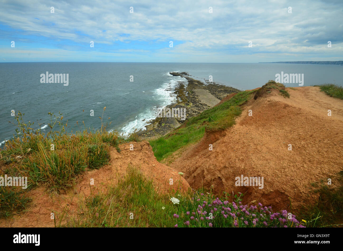 Filey Brigg, North Yorkshire Stock Photo - Alamy