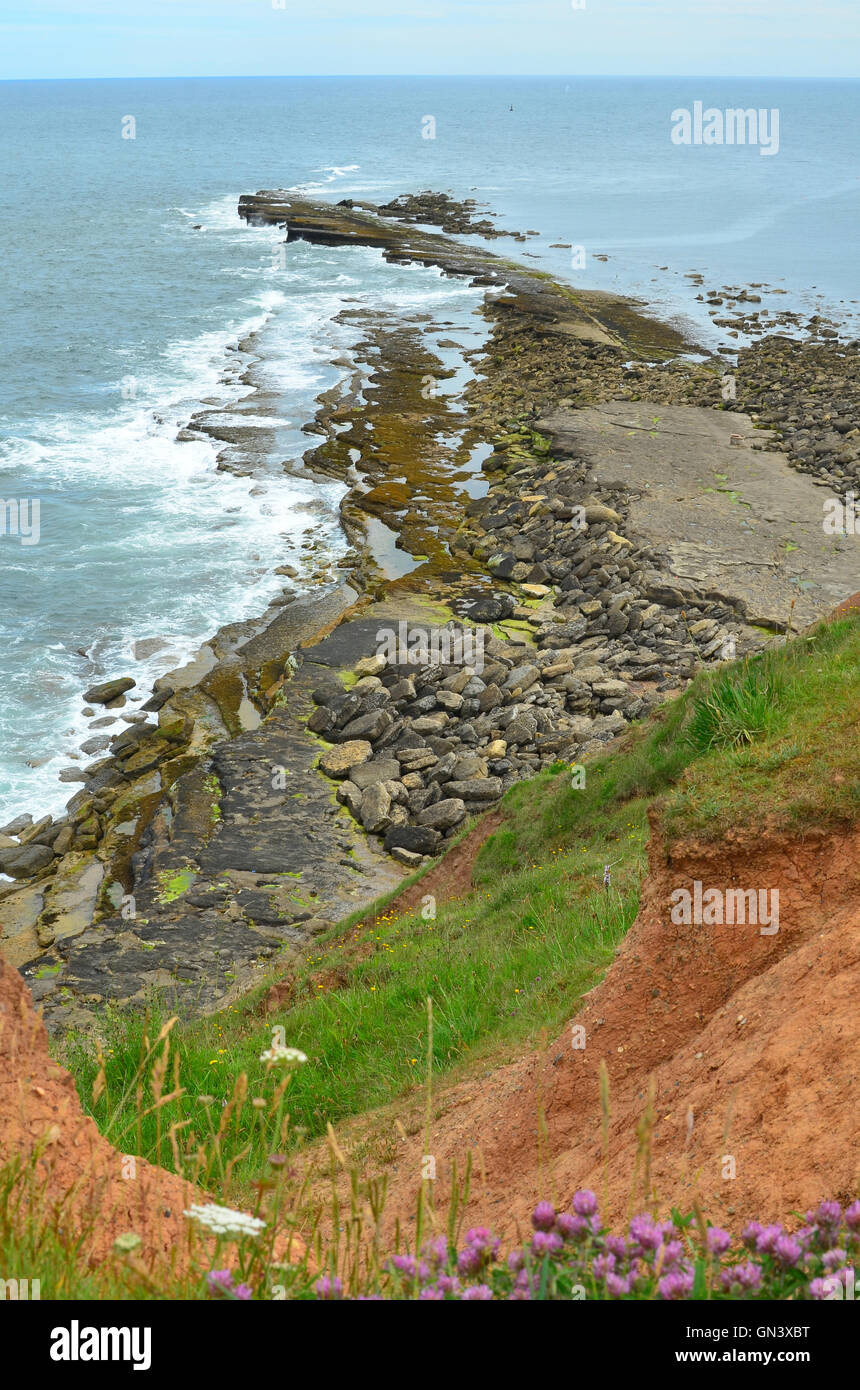 Filey Brigg, North Yorkshire Stock Photo - Alamy