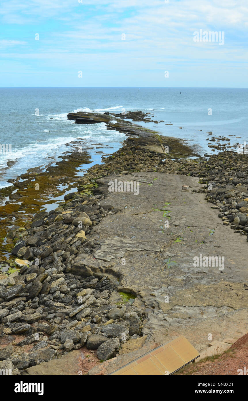 Filey Brigg, North Yorkshire Stock Photo - Alamy