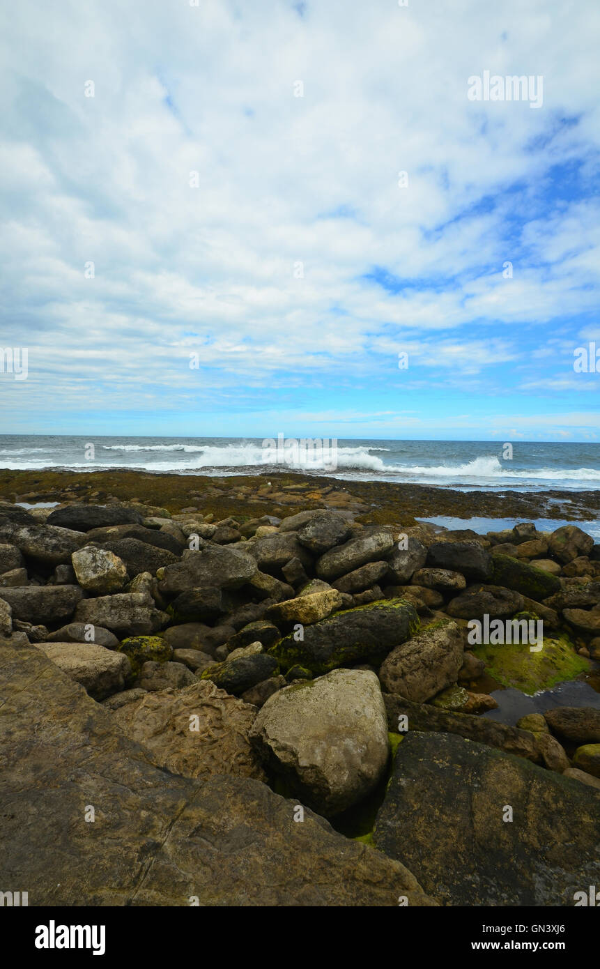 Filey Brigg, North Yorkshire Stock Photo - Alamy