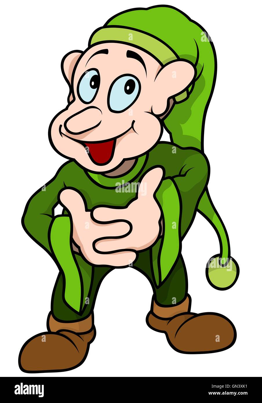Elf dwarf Stock Vector Images - Alamy