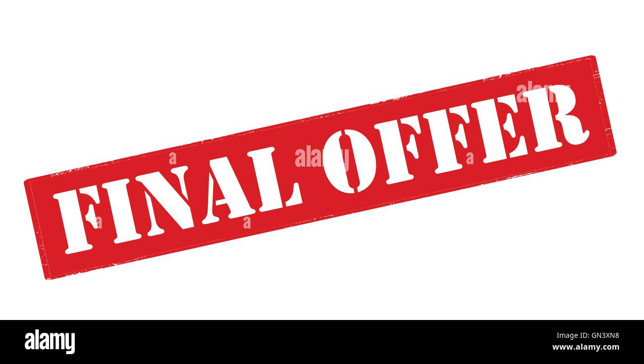 Final proposal Stock Vector Images - Alamy