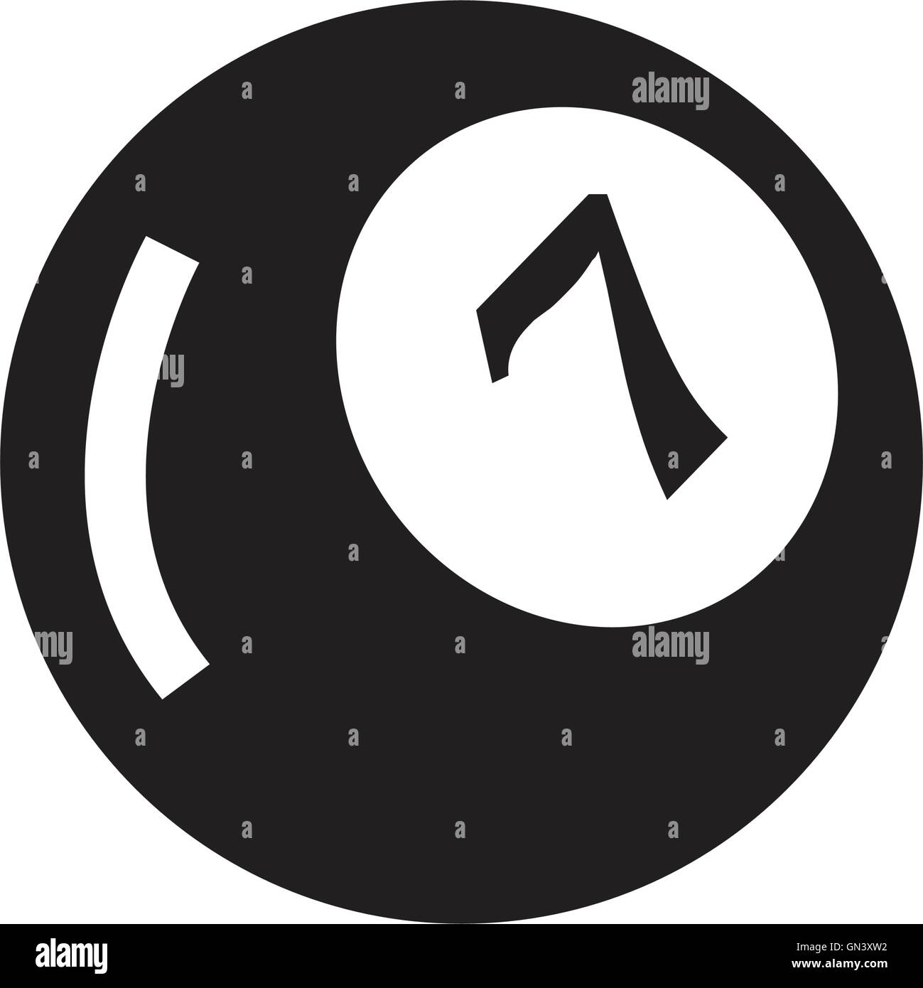 billiard ball eight icon Stock Vector Image & Art - Alamy