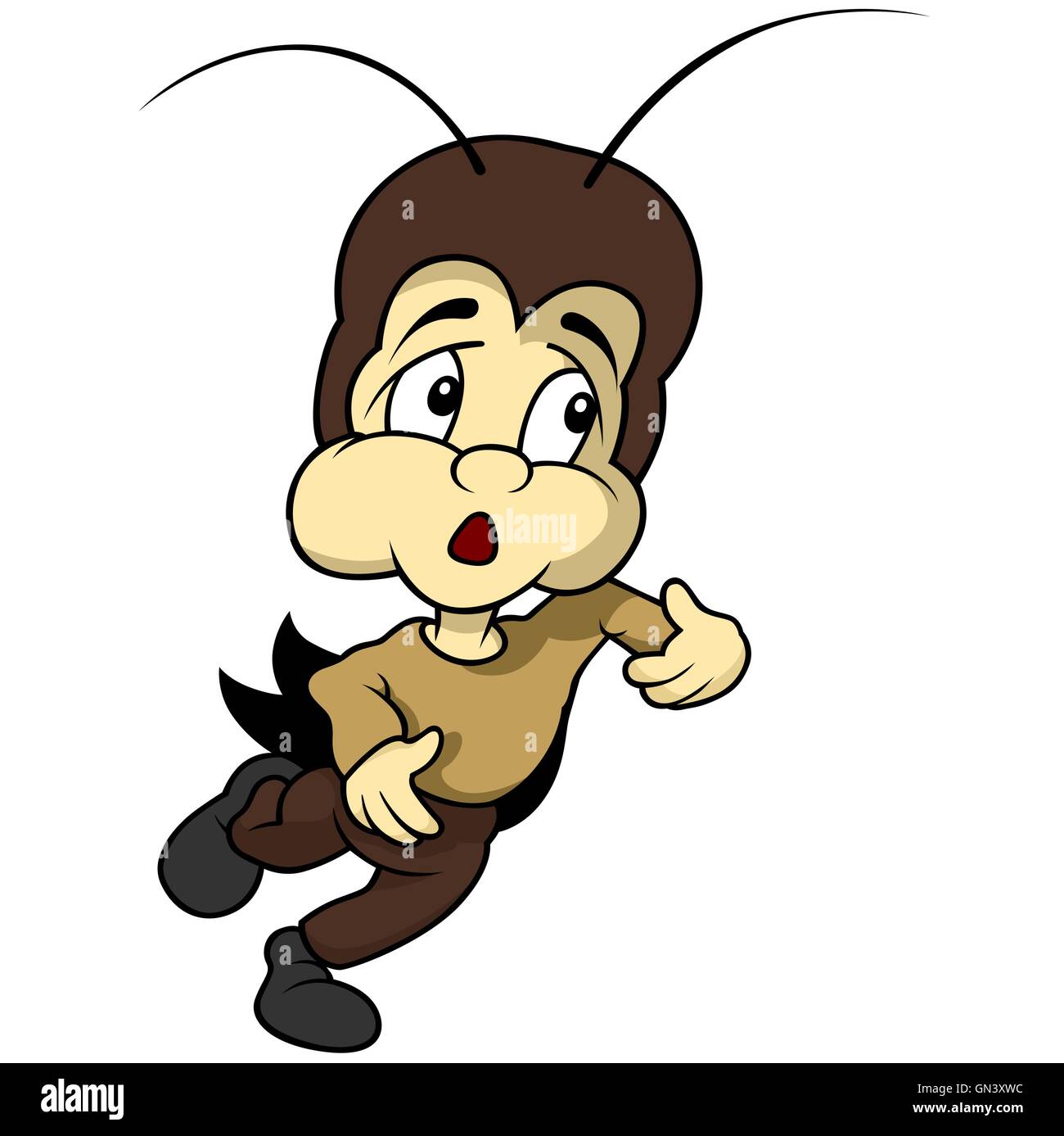 Cartoon cricket hi-res stock photography and images - Alamy