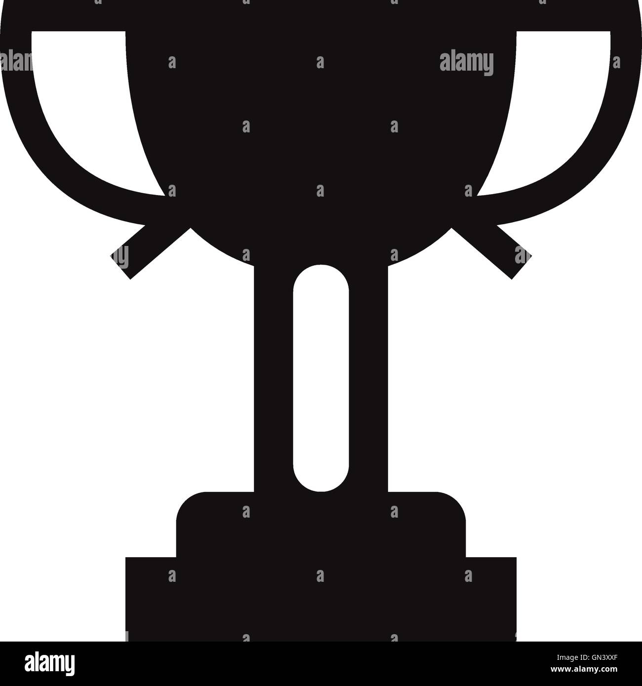 Trophy vector icon Stock Vector Image & Art - Alamy