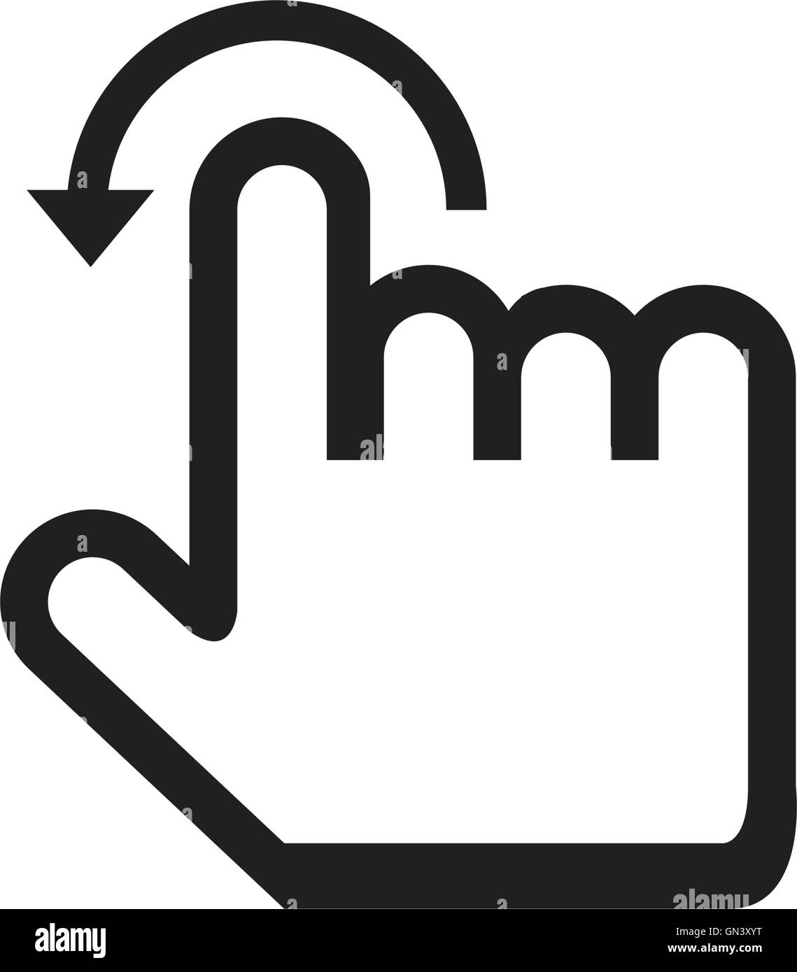 hand icon design Stock Vector Image & Art - Alamy