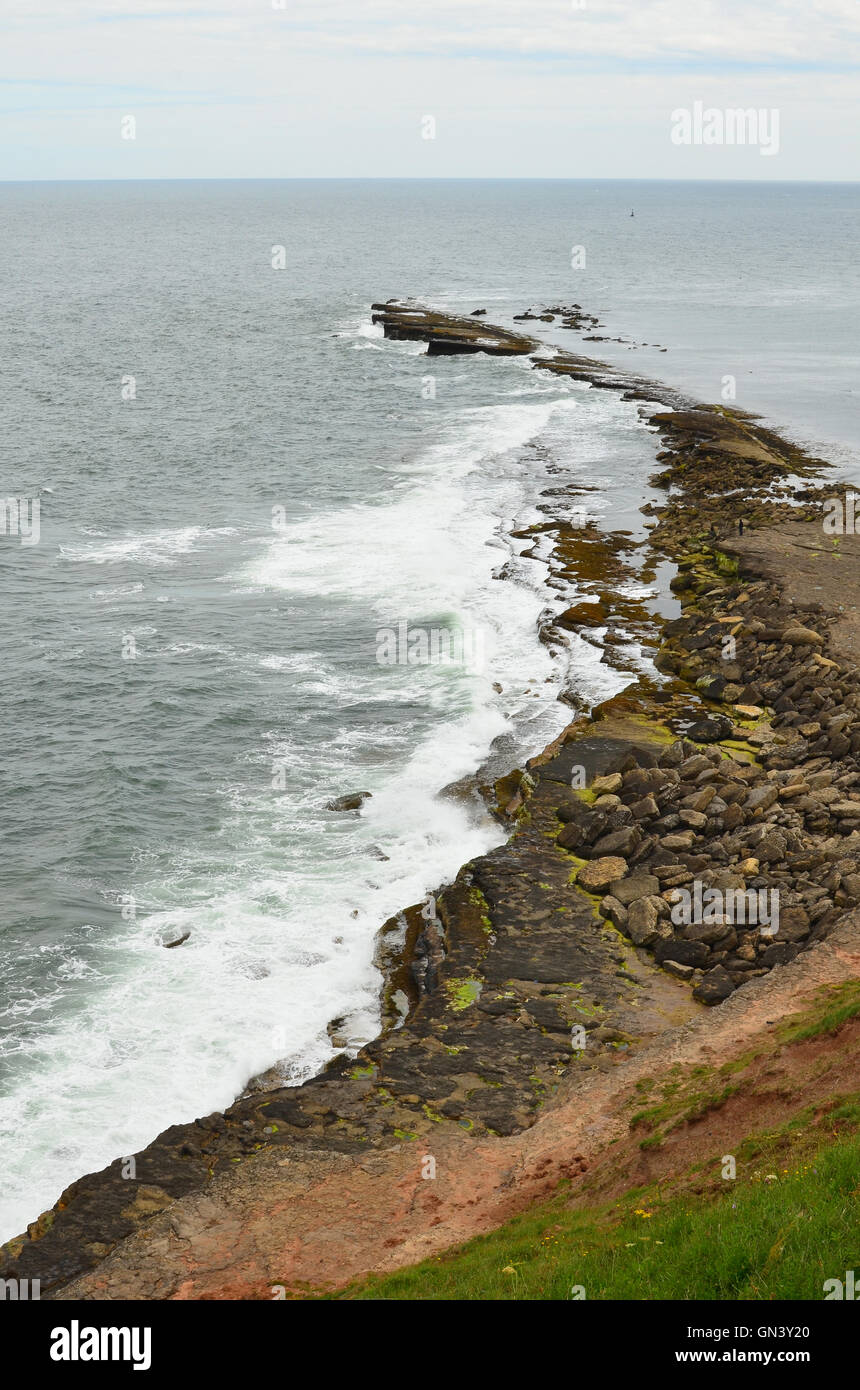 Filey Brigg, North Yorkshire Stock Photo - Alamy