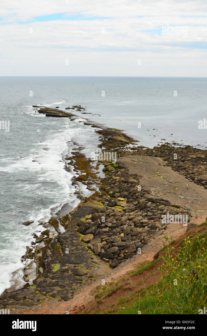 Filey Brigg, North Yorkshire Stock Photo - Alamy