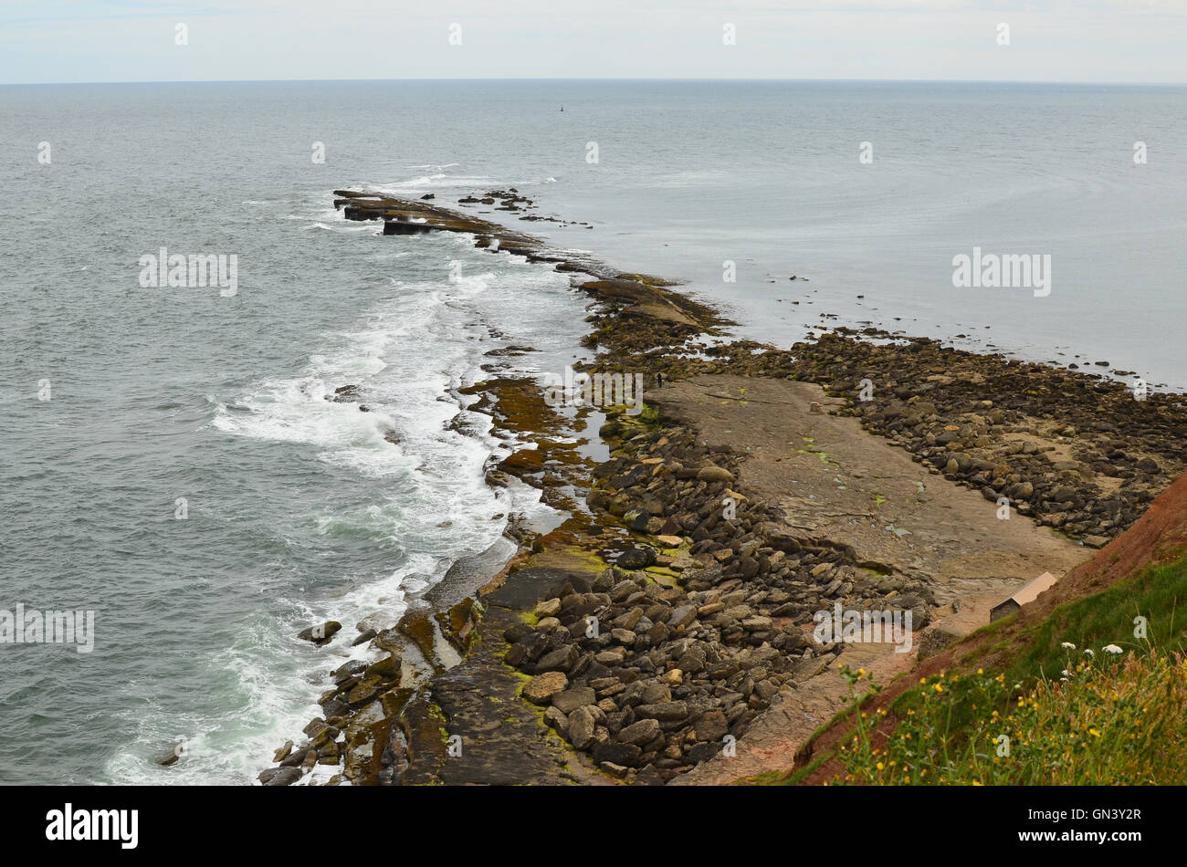 Filey Brigg, North Yorkshire Stock Photo - Alamy