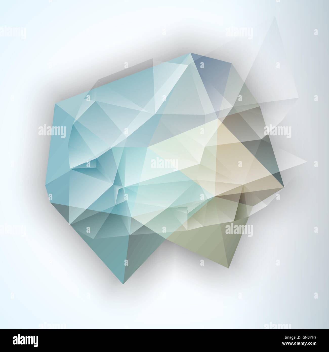 Geometric Triangular Abstract Vector Background Stock Vector Image ...