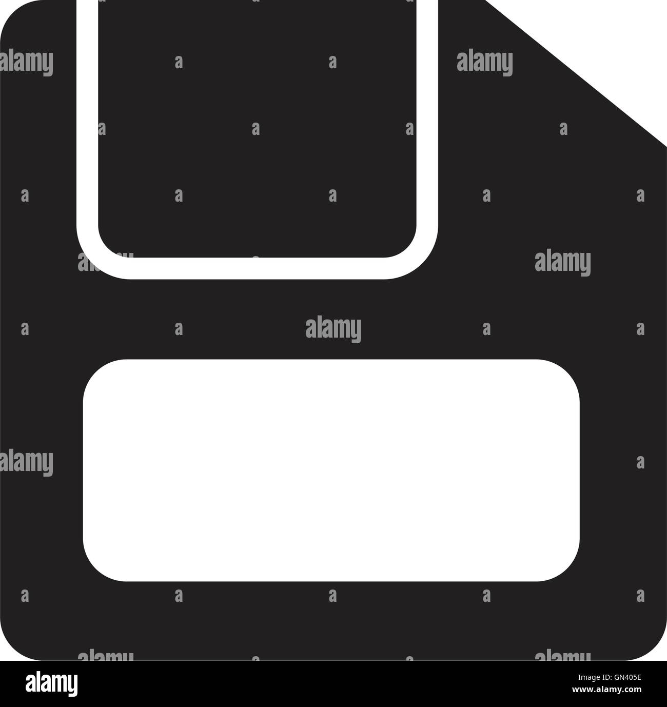 Floppy disc icon Stock Vector Images - Alamy