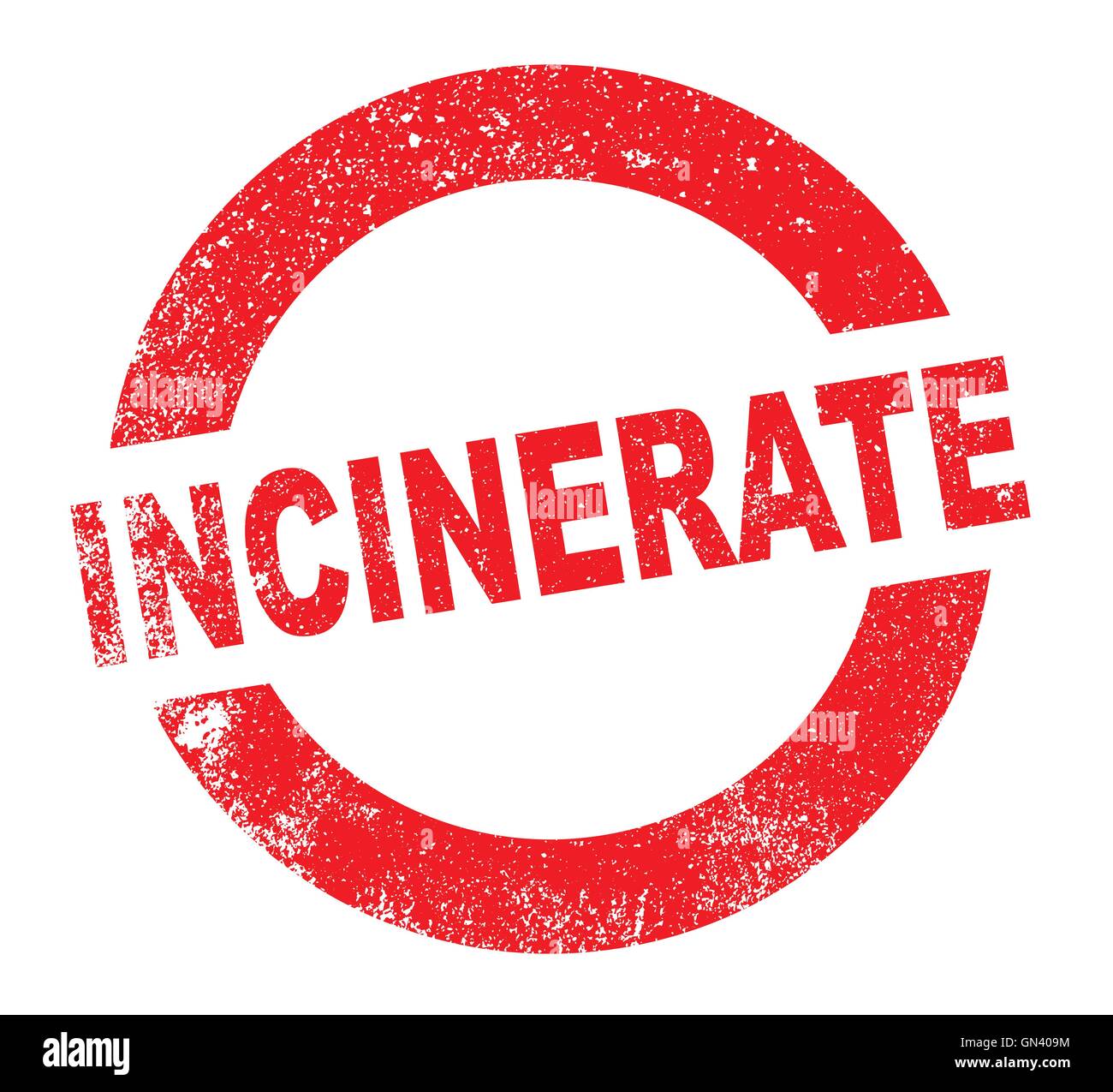 Incinerate Rubber Stamp Stock Vector Image & Art - Alamy