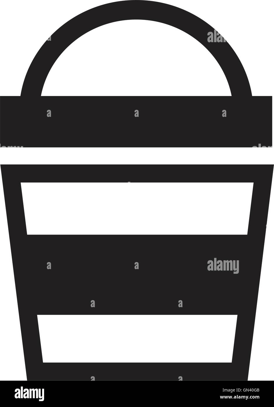 Paint bucket icon Stock Vector Image & Art - Alamy