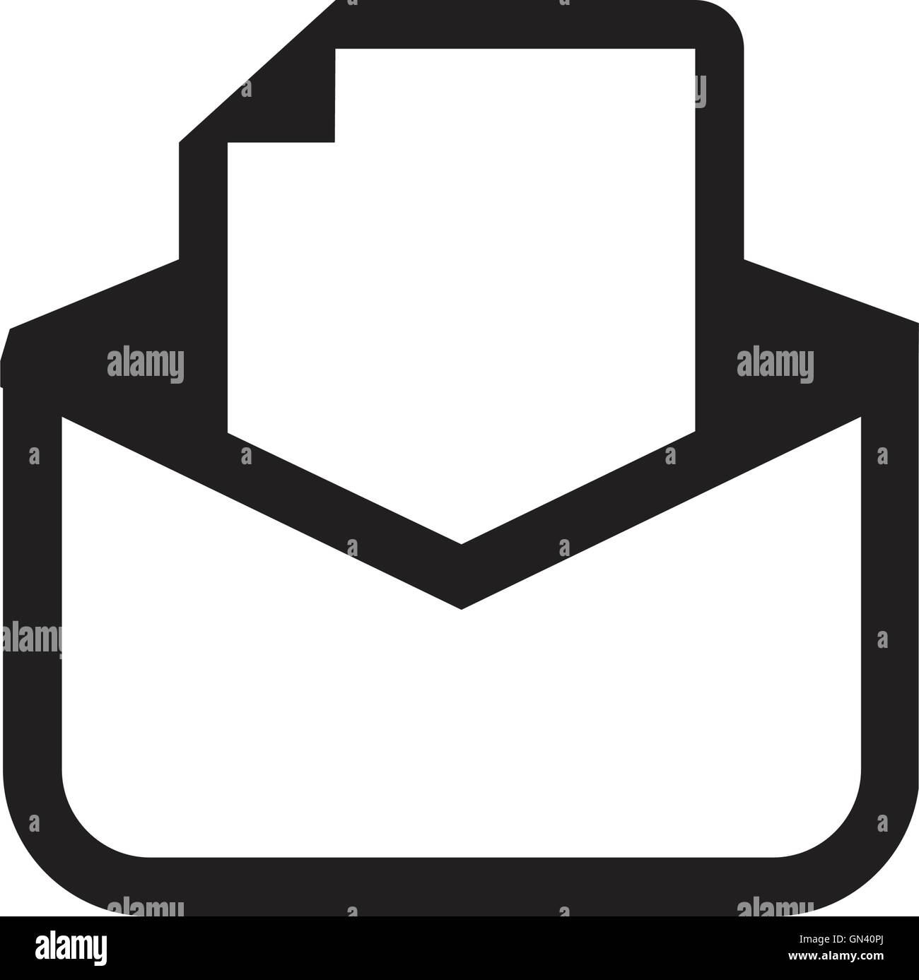 Envelope Mail Icon Stock Vector Image & Art - Alamy