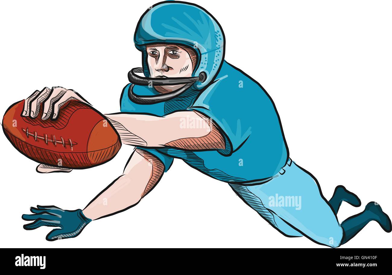 Football Touchdown Clipart