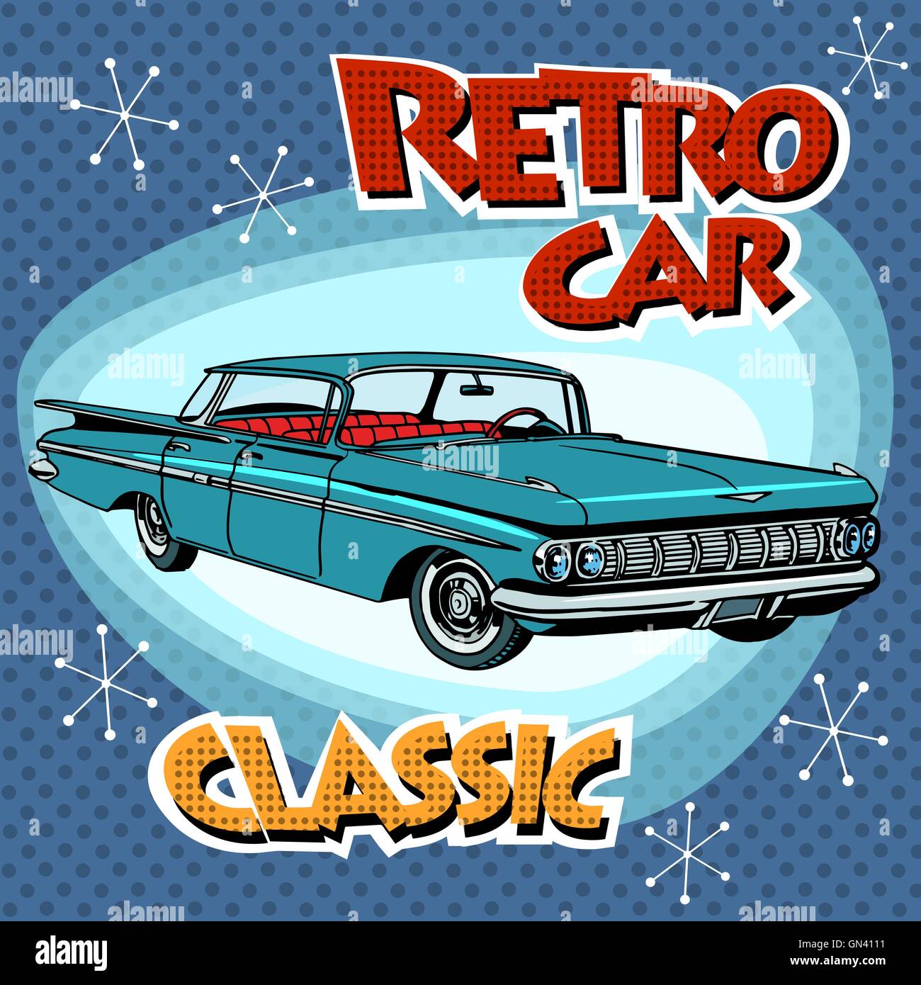 Road trip background retro Stock Vector Images - Alamy