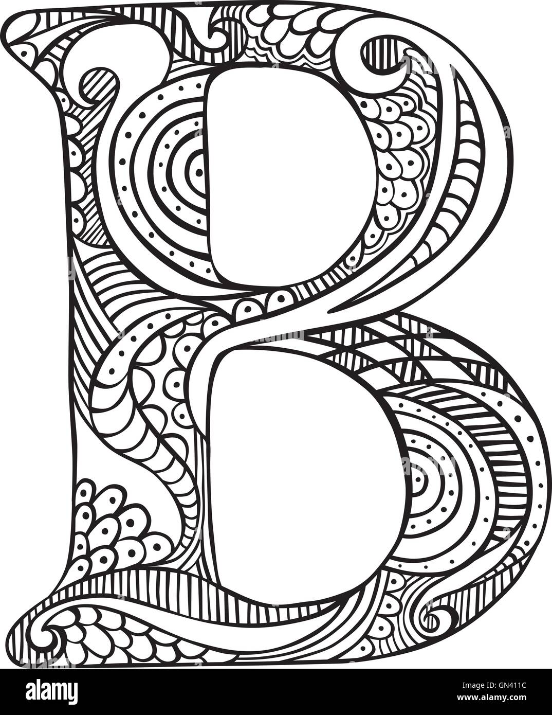 Illustrated alphabet Stock Vector Images - Alamy