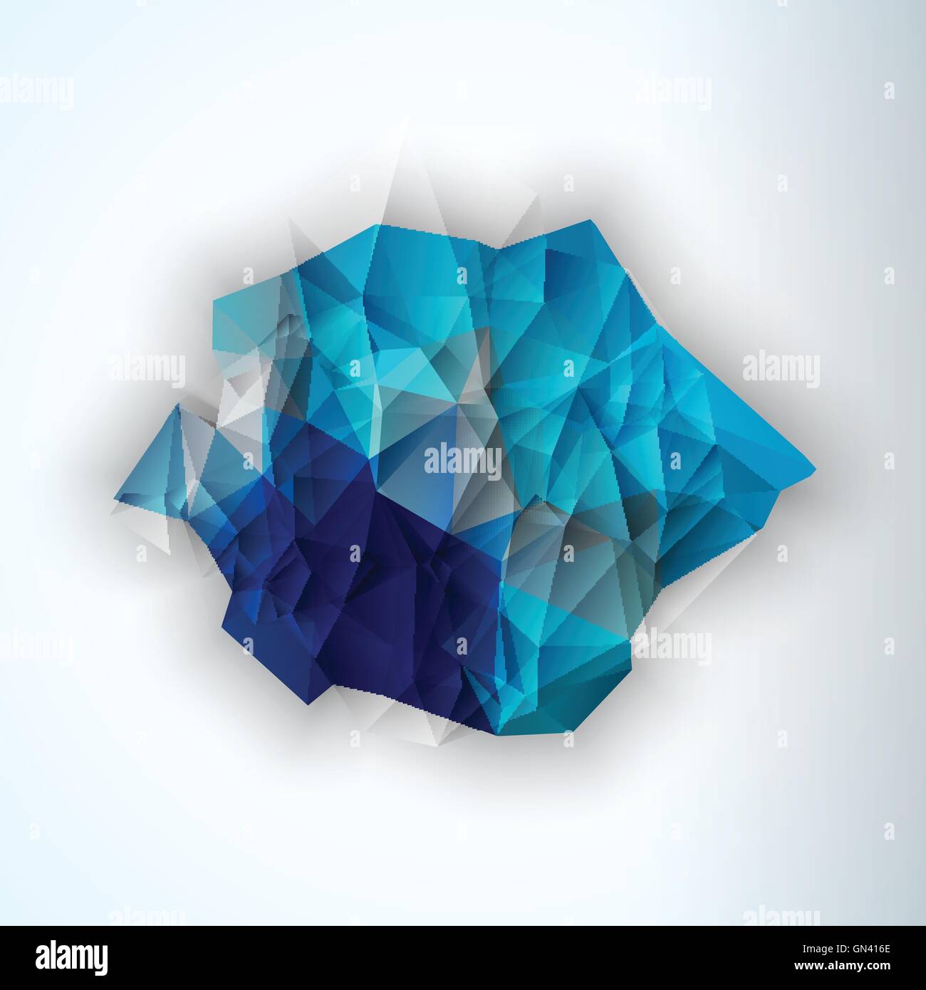 Geometric Triangular Abstract Vector Background Stock Vector Image ...