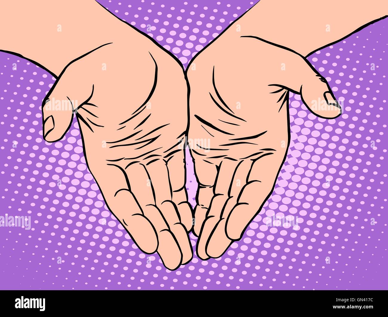 Male palm shape heart Valentines day Stock Vector Image & Art - Alamy