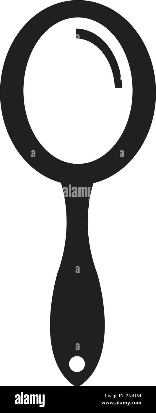 Hand Mirror Icon Stock Vector Image & Art - Alamy