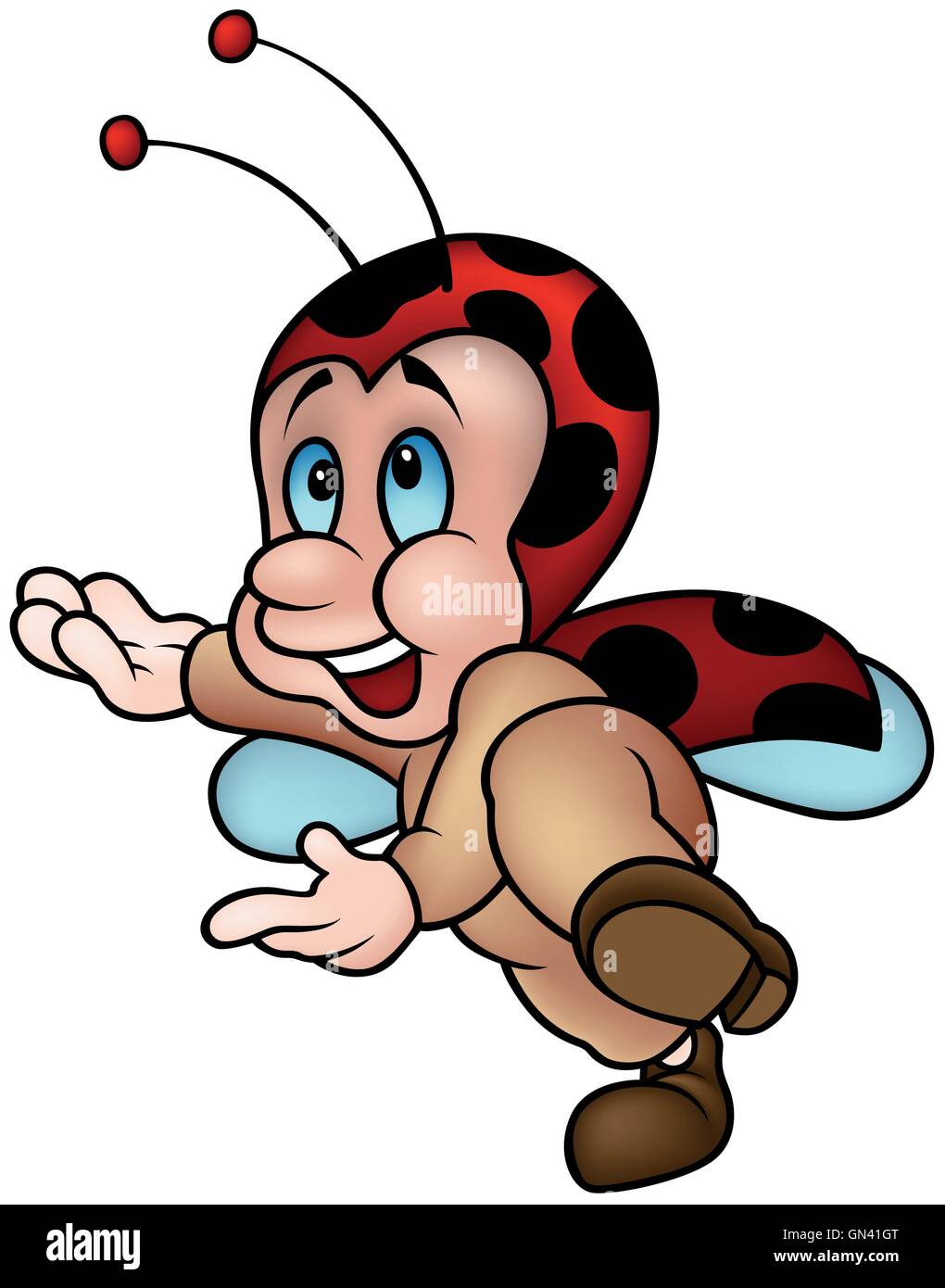 Ladybug cartoon hi-res stock photography and images - Alamy