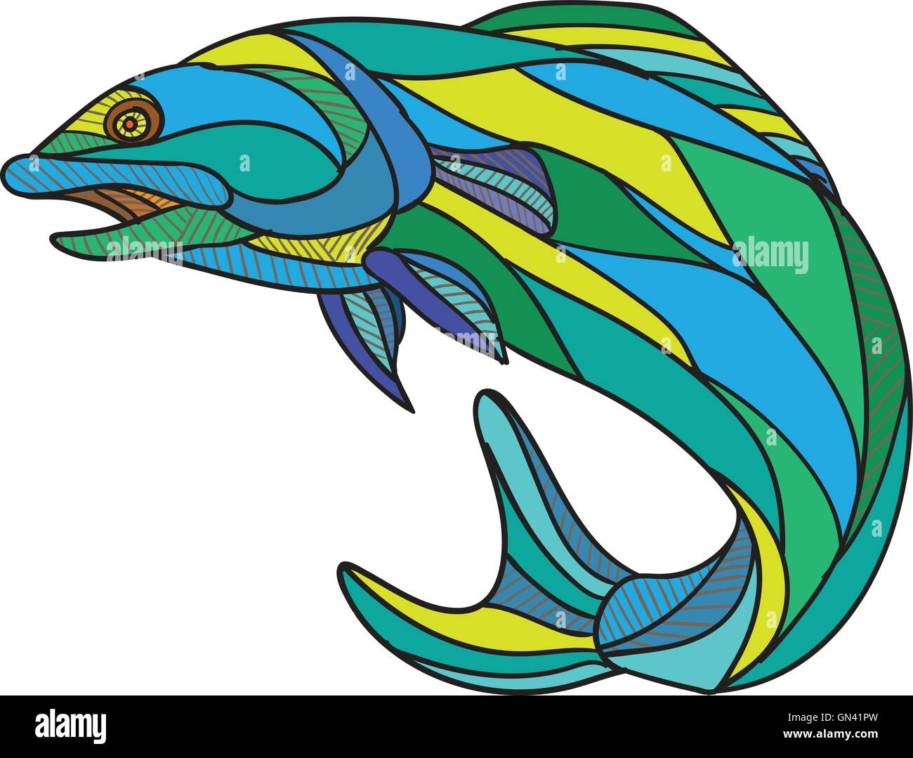 Atlantic fish Stock Vector Images - Alamy