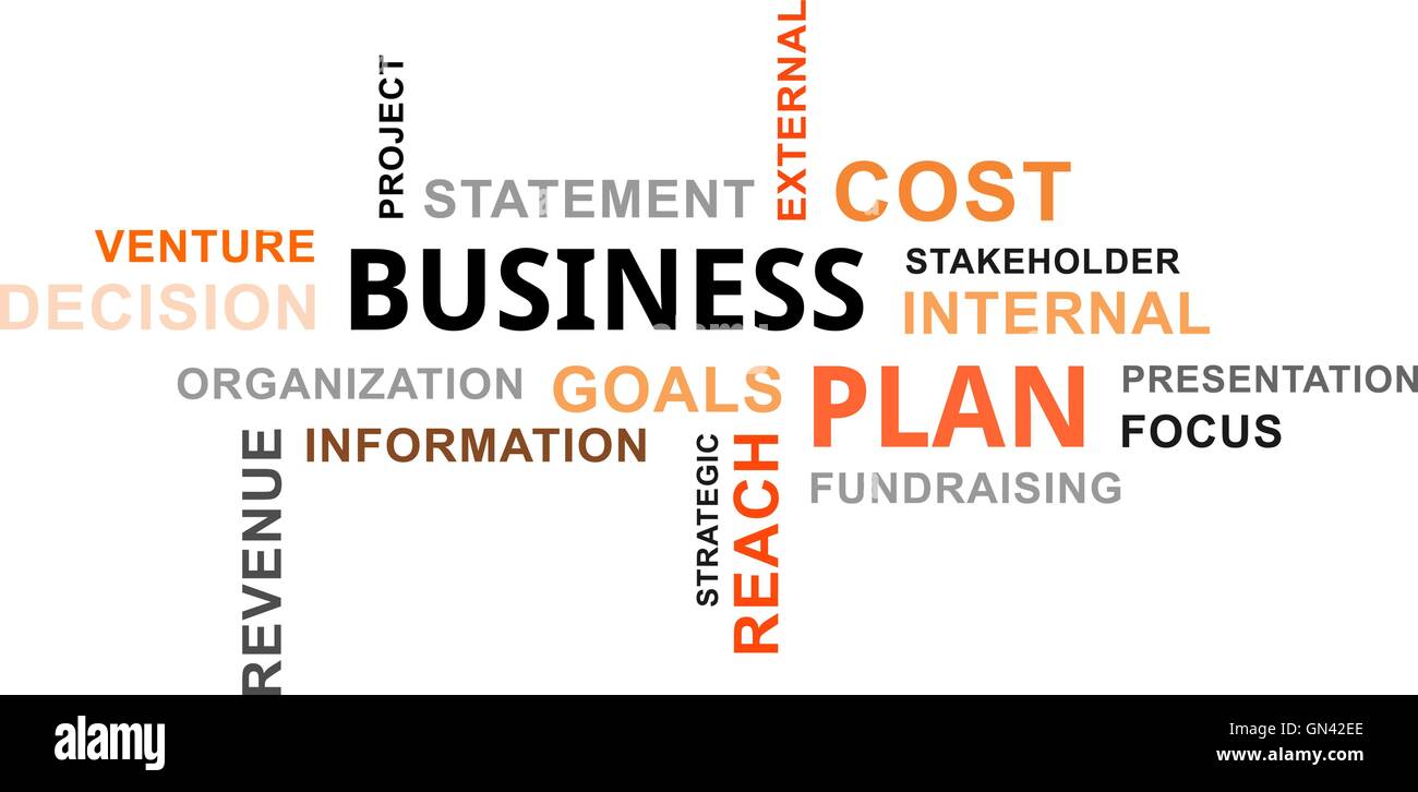 word cloud - business plan Stock Vector Image & Art - Alamy