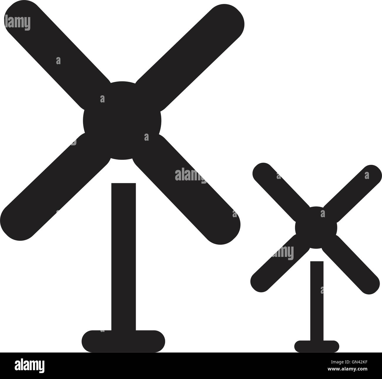 Modern wind tower hi-res stock photography and images - Alamy