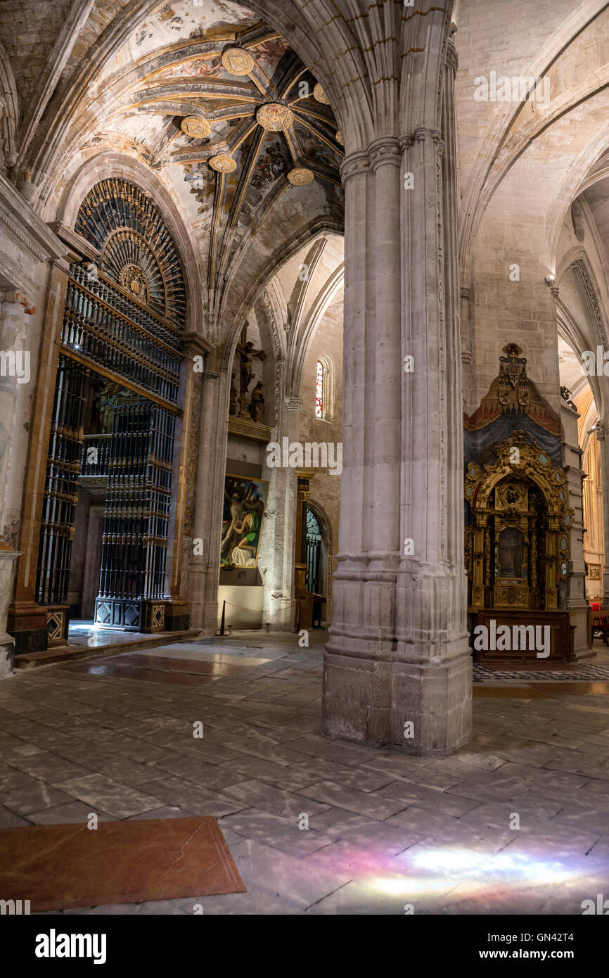 Detail of vault of Cathedral of Our Lady of Grace and Saint Julian of ...