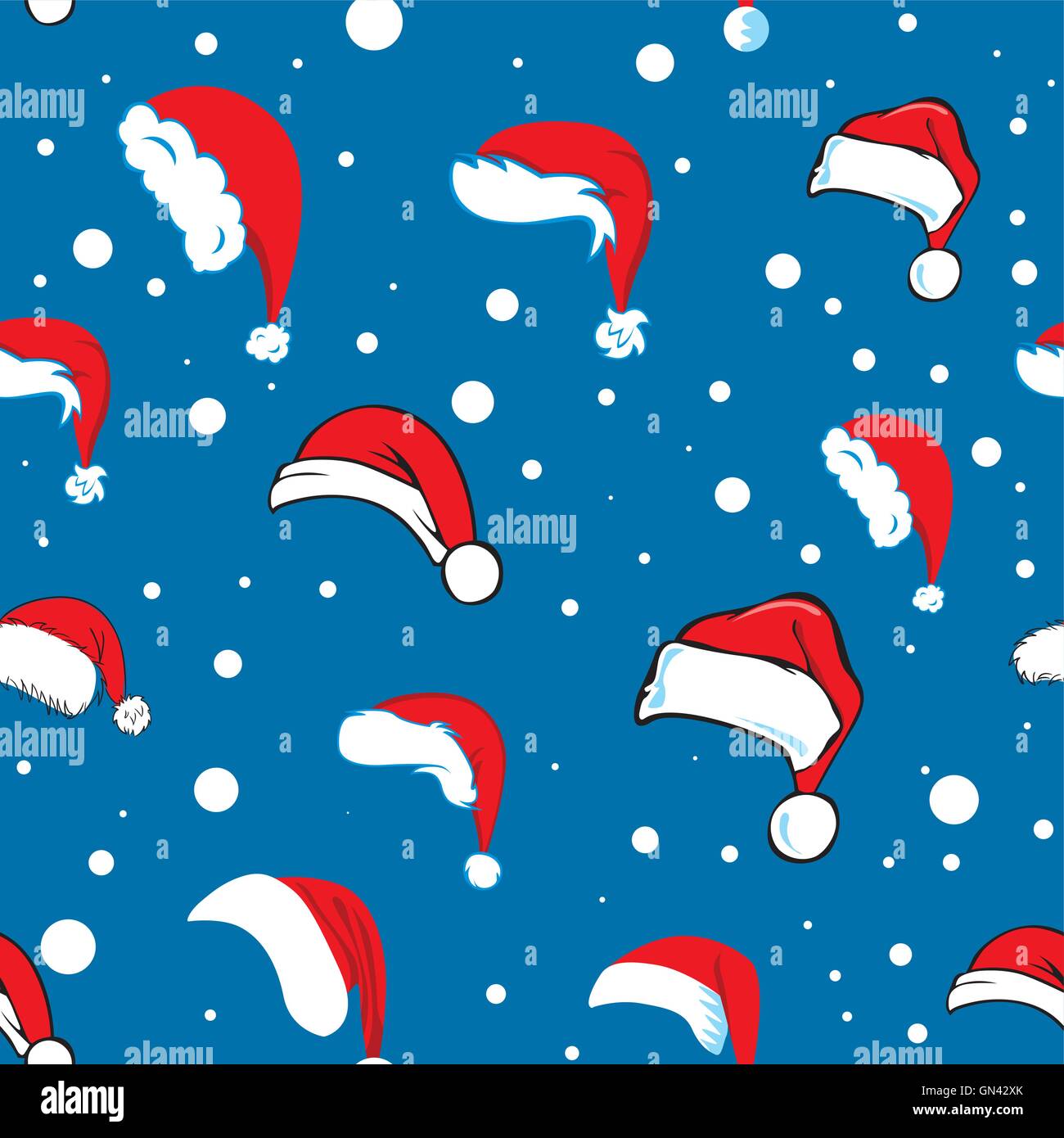 Santa pattern hi-res stock photography and images - Alamy