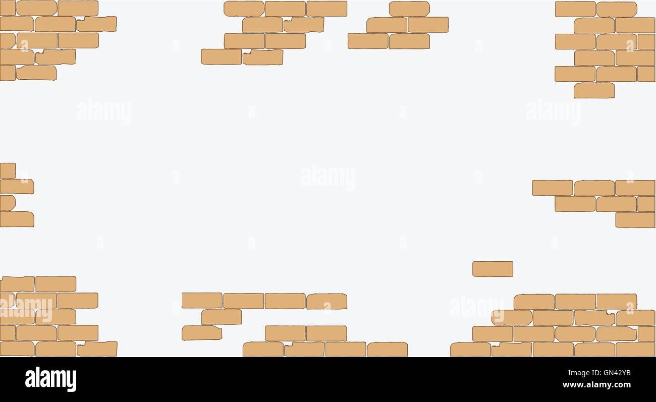 Wall Copy Space Background Stock Vector Image & Art - Alamy